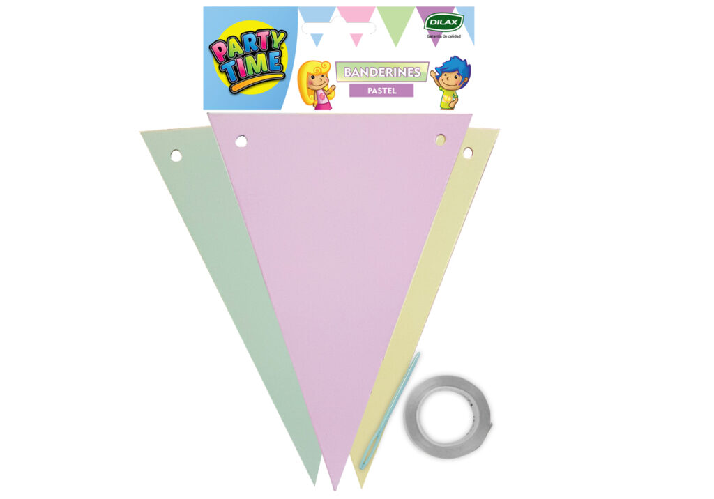 Banderin Dilax Color Pastel – Casa de Andres